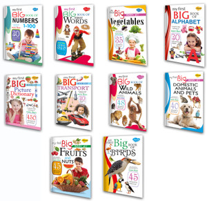 My First Big Book of Alphabet, Numbers, Vegetables, Fruits and Nuts ...