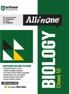 Arihant All in One Biology Class 12 for CBSE Exams 2025-26 | Simplified ...