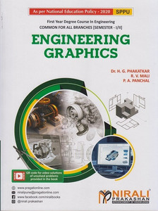 ENGINEERING GRAPHICS - For First Year Degree Engineering - SPPU - As Per NEP: Buy ENGINEERING ...