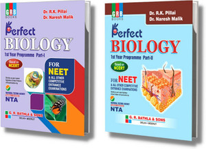 GRB Perfect Objective Biology [1st Year (Part 1 +Part 2) + 2nd Year Programme] For NEET & All ...