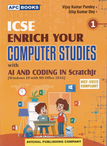ICSE Enrich Your Computer Studies with AI and Coding in Scratchjr Class 1 (2024-25 Examination ...