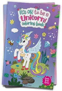 It's Ok To Be A Unicorn Coloring book - Giant book series: Jumbo Sized ...
