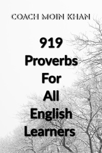919 Proverbs For All English Learners: Buy 919 Proverbs For All English Learners by Coach Moin ...