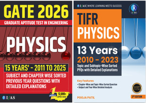 GATE Physics 2026 - 2026 [Set of 2 Books] | Chapter-wise PYQs with Detailed Explanations | GATE ...