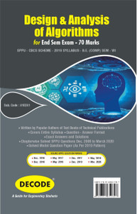 Design And Analysis Of Algorithms For SPPU 19 Course BE SEM VII