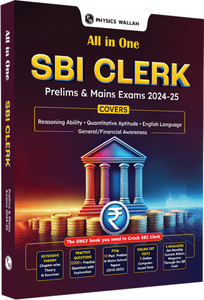 Pw All in One Sbi Clerk Prelims and Mains 2024-25 Exams | 10 Previous Year Solved Papers (Pyqs ...