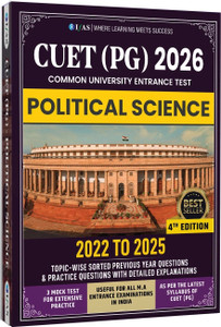 CUET PG Political Science PYQ Book | Previous Year Solved Question Papers - 2026 | Political ...
