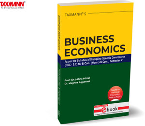 Taxmann's Business Economics (UGCF | NEP) – Comprehensive text simplifying complex principles ...