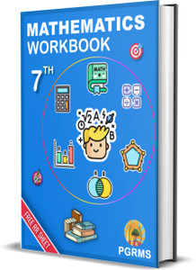 PGRMS Class 7 Mathematics Practice Workbook with Answers CBSE (Inc Test ...