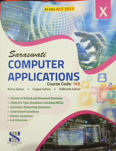 Saraswati Computer Applications 165 Class 10 (2024 edition): Buy Saraswati Computer Applications ...