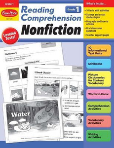 Reading Comprehension: Nonfiction, Grade 1 Teacher Resource: Buy ...