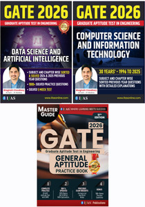 GATE Data Science and Artificial Intelligence, GATE Computer Science and GATE General Aptitude ...