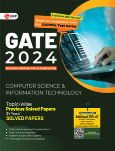 GATE 2024 : Computer Science and Information Technology - 34 Years' Topic wise Previous Solved ...