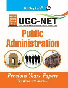 NTA-UGC-NET/JRF: Public Administration (Paper I & Paper II) Previous Years Paper (Solved) Old ...