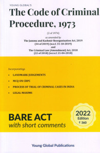 THE CODE OF CRIMINAL PROCEDURE, 1973 ( Edition 2022 ): Buy THE CODE OF CRIMINAL PROCEDURE, 1973 ...