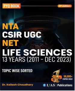 CSIR UGC NET/JRF Life Science Topic Wise Sorted Questions - Best PYQ MCQs Book for CSIR NET Life ...