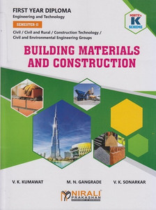 BUILDING MATERIALS AND CONSTRUCTION (MSBTE K Scheme – Semester 2 – First Year Diploma Course In ...