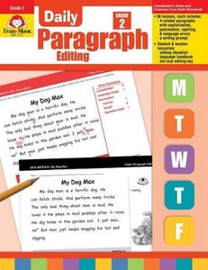 Daily Paragraph Editing, Grade 2 Teacher Edition: Buy Daily Paragraph ...