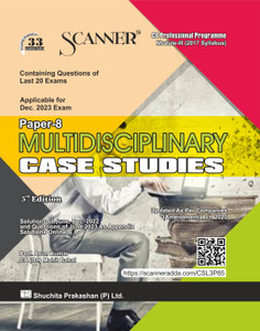 Scanner CS Professional Module III Paper - 8 Multidisciplinary Case Studies: Buy Scanner CS ...