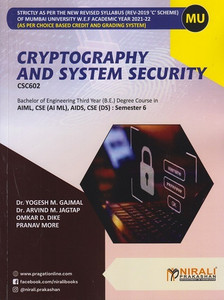 CRYPTOGRAPHY AND SYSTEM SECURITY - Third Year (T.E) Degree Course in AIML, CSE (AI ML), AIDS ...