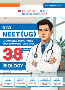 NEET (UG) 38 Years' Chapter & Topic-wise Solved Papers Biology For 2026 Exam: Buy NEET (UG) 38 ...