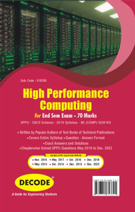 High Performance Computing for SPPU 19 Course (BE - SEM VIII - COMP. - 410250) (Decode): Buy ...