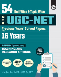 Pw UGC Net Paper-1 (Aptitude & Research) Pyqs: Buy Pw UGC Net Paper-1 (Aptitude & Research) Pyqs ...