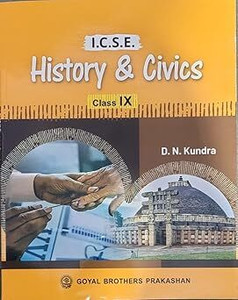ICSE History & Civics Class 9, by D.N. Kundra, (2025-2026 Examination): Buy ICSE History ...