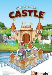 Mittimate Make Your Own – Castle | 3D Paper Construction Model for Kids ...