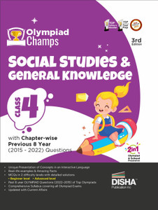 Olympiad Champs Social Studies & General Knowledge Class 4 with Chapter ...