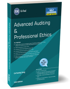 Taxmann's Advanced Auditing & Professional Ethics (Paper 3 | Audit) – Most updated & amended ...