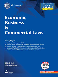 Taxmann's Economic Business & Commercial Laws (Paper 7 | EBCL) – Most updated & amended textbook ...