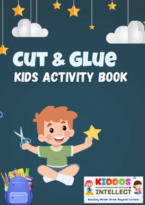 Cut & Glue Workbook | A Fun and Interactive Activity Book for Kids Age ...