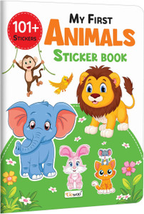My First Animals Sticker Book with 101+ stickers: Buy My First Animals ...