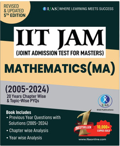 IIT JAM Mathematics PYQ Book-Previous Year Solved Papers - 2025 | Topic Wise Sorted with ...