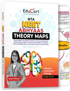 Educart NEET Abhyaas Theory Maps – Biology, Physics and Chemistry (Visual Format for Ch-wise ...