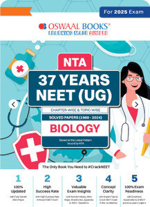 Neet (Ug) 37 Years Chapter-Wise and Topic-Wise Solved Papers Biology (1988 - 2024) for 2025: Buy ...