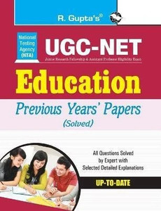 NTA-UGC-NET/JRF: Education (Paper I & Paper II) Previous Years' Papers (Solved) OLD EDITION ...