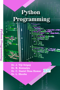 Python Programming: Buy Python Programming by Dr. J. Viji Gripsy Dr. R. Kowsalya Dr. C. Daniel ...