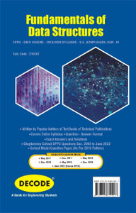 Fundamentals Of Data Structures For Sppu Course Se Iii Comp Ai