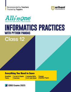 All In One Infomatics Practices With PYTHON PANDAS Based On Latest
