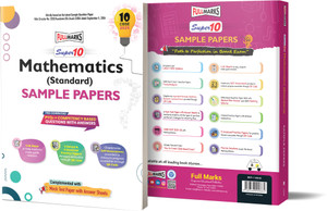 Full Marks Super 10 CBSE Board Sample Question Papers for Class 10 Standard Maths For 2025 Exams ...