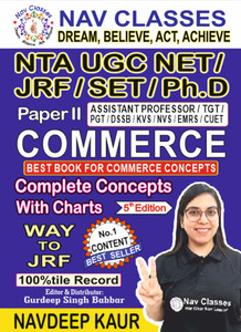 Nta UGC Net/Jrf/Set/Ph.D. Paper II Commerce Question Bank (Edition1): Buy Nta UGC Net/Jrf/Set/Ph ...