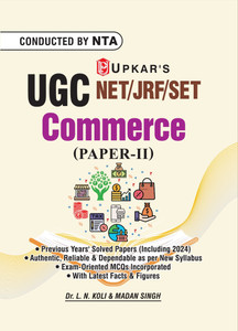 UGC Net/Jrf/Set Commerce: Buy UGC Net/Jrf/Set Commerce by Koli L N at Low Price in India ...