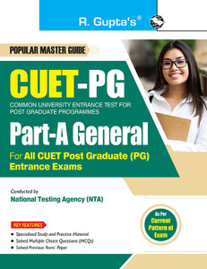 CUET-PG : Part-A (General) Entrance Exam Guide (For All CUET-PG Entrance Exams): Buy CUET-PG ...