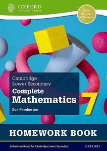 Cambridge Lower Secondary Complete Mathematics 7: Homework Book - Pack of 15 (Second Edition ...