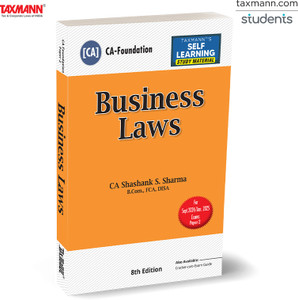Taxmann's Business Laws (Paper 2 | Law) – Study material in simple and concise language with ...