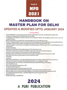 2024 Handbook on Master Plan For Delhi (MPD 2021) - revised upto January 2024: Buy 2024 Handbook ...