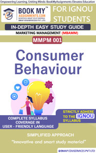 IGNOU MMPM 001 Consumer Behaviour Study Material (In Depth Guide) For Ignou Student: Buy IGNOU ...