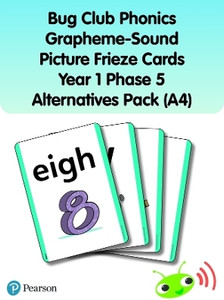 Bug Club Phonics Grapheme-Sound Picture Frieze Cards Year 1 Phase 5 ...